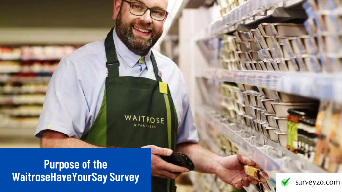 Win A Waitrose Gift Card With Waitrose Have Your Say Surveyzo